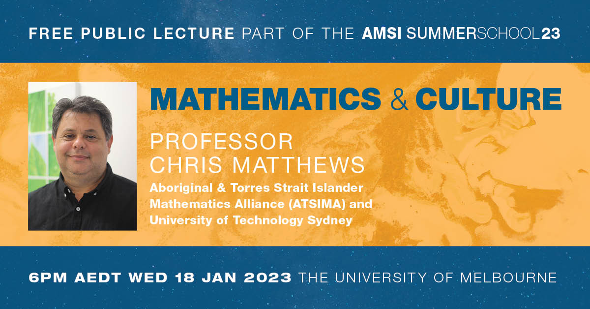 Public Lecture - Summer School 2023